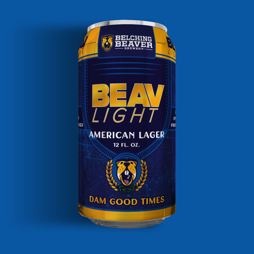 Beav Light 6-Pack – Belching Beaver Brewery